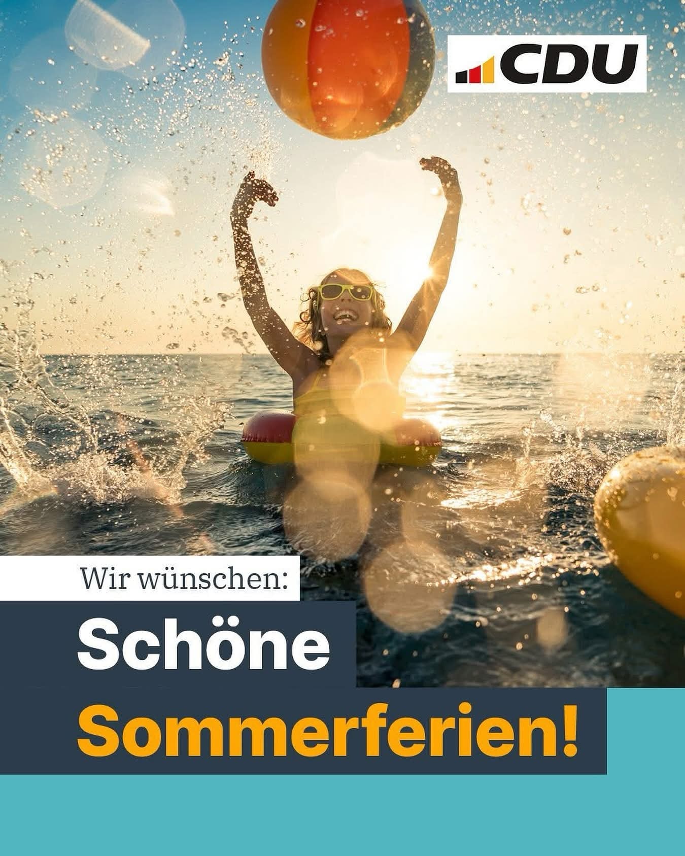 Wir W nschen Sonnige Und Erholsame Sommerferien CDU Ortsverband Wir W nschen Sonnige Und Erholsame Sommerferien CDU Ortsverband